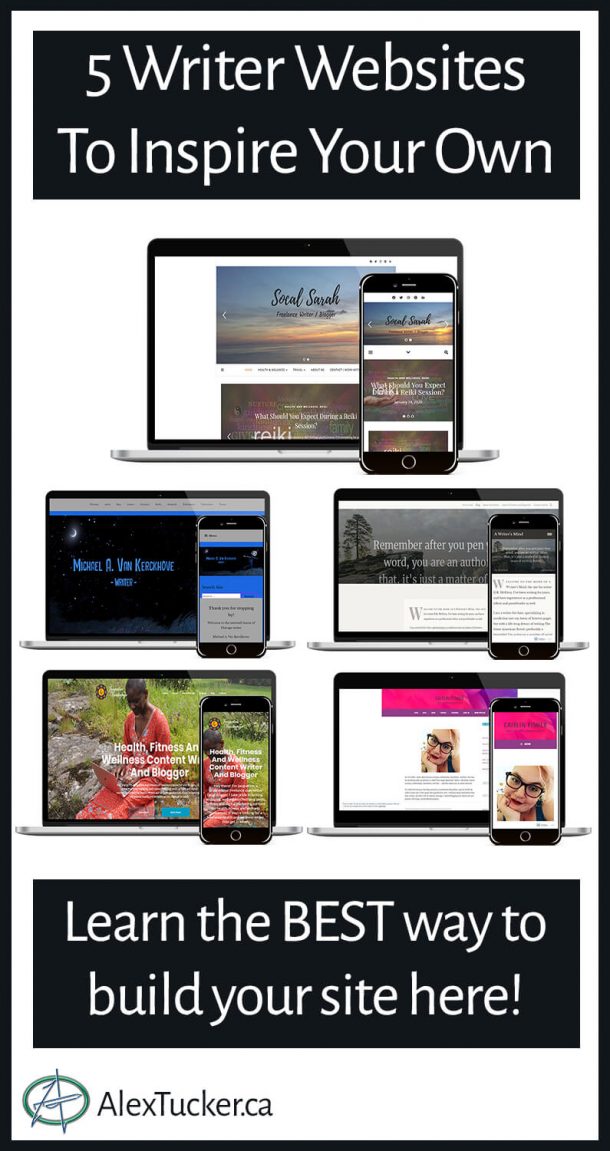 5 Writer Websites To Inspire Your Own