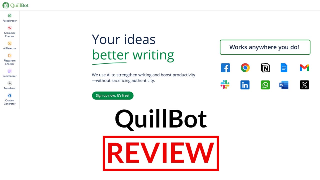 QuillBot Review 2024: Powerful AI Paraphraser For Writers
