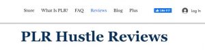 PLR Hustle Review - Not Actually Private Label Rights?